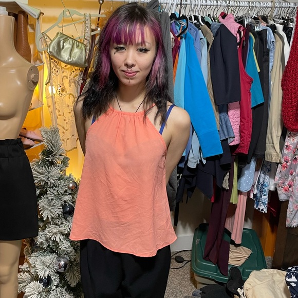 Ardene | Tops | Ptp 9 Inches 23 Inches Length Coral Top Dress 17 Inches ...